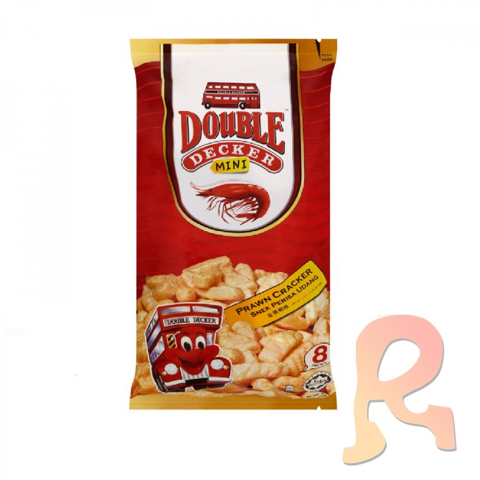 Double Decker Mini Cracker (Prawn) 30's - Running Man Delivery